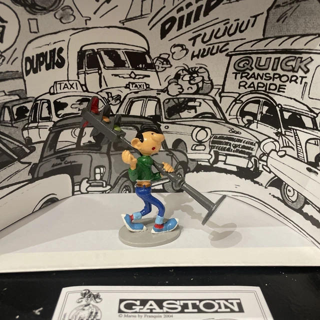 GASTON LAGAFFE FRANQUIN PIXI Portant Feu Tricolore 772/1000 Ex Complet ...