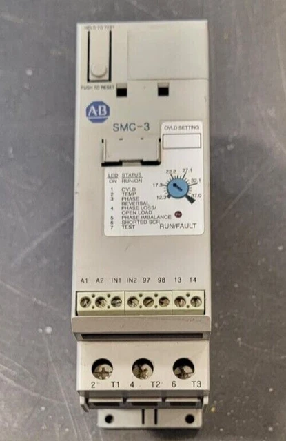ALLEN BRADLEY SOFT Starter 150-C37NCD SMC-3 (Shipping Available) $100. ...