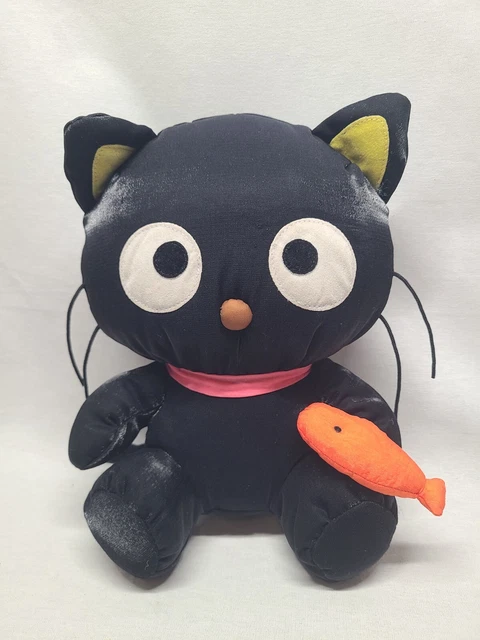 VINTAGE SANRIO SMILES CHOCOCAT Hello Kitty Black Cat Plush Toy 2001 ...