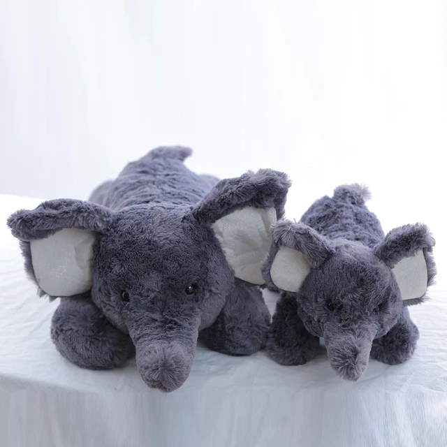 ELEPHANT STUFFED ANIMAL,SOFT Weighted Stuffed Animals, Huggable Plushie ...