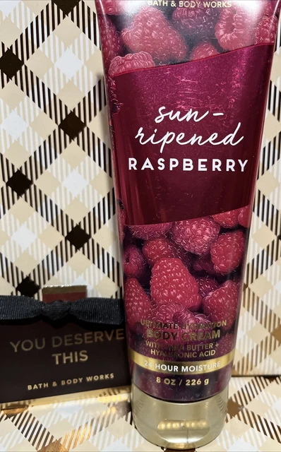 BATH & BODY Works Ultimate Hydration Cream SUN RIPENED RASPBERRY $18.99 ...