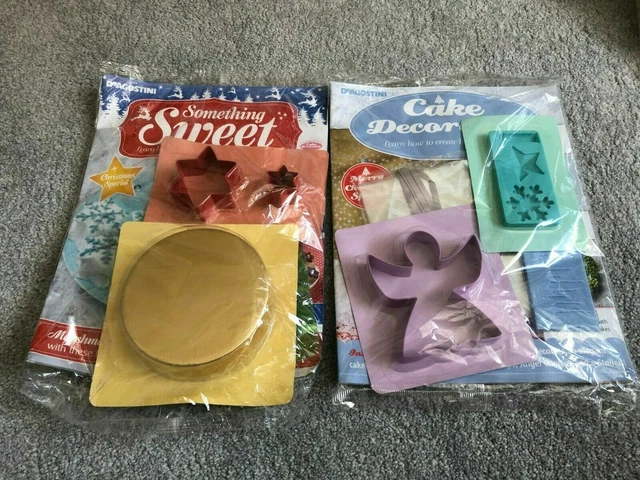 DEAGOSTINI CAKE DECORATING & Something Sweet Magazine CHRISTMAS SPECIAL ...