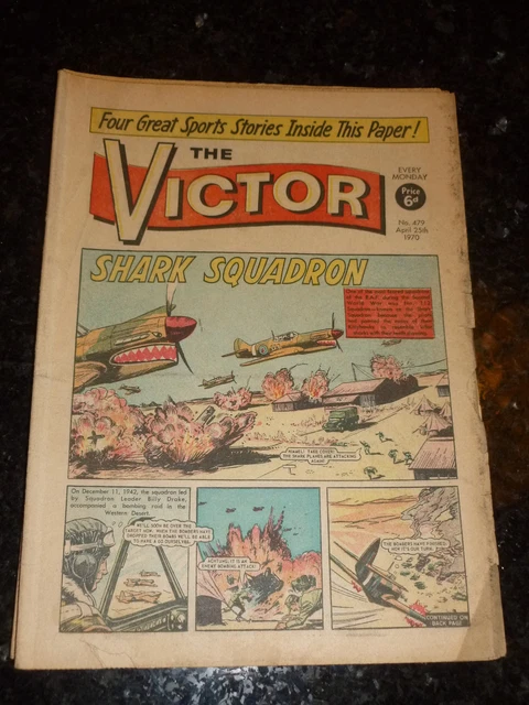 VICTOR COMIC - Issue 479 - Date 25/04/1970 - UK Paper Comic £15.00 ...