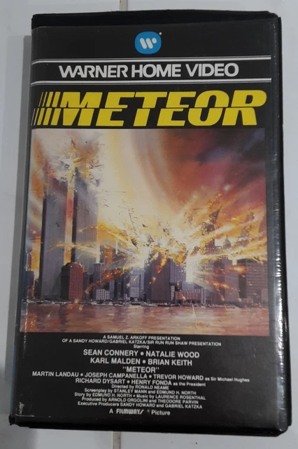 METEOR (1979) PAL VHS Warner Home Video Big Box PEV76007 £25.00 ...