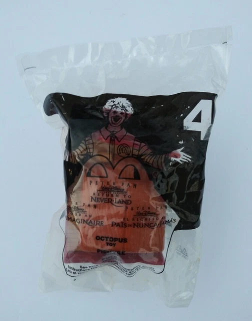 2002 MCDONALDS PETER PAN RETURN TO NEVERLAND Toy #4 Octopus £6.28 ...