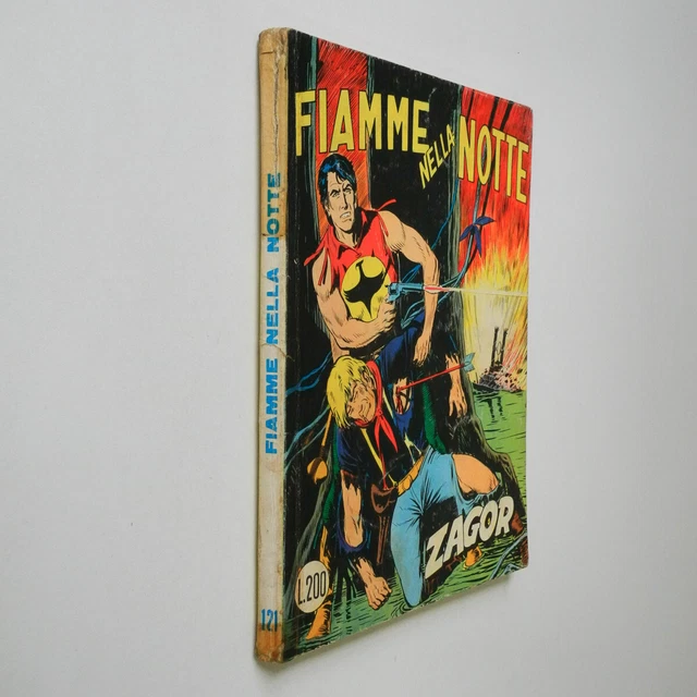 ZAGOR ZENITH N. 121 originale ed. Cepim Anno 1971 Fiamme nella notte ...
