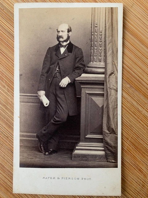 PHOTO CARTE DE Visite CDV Portrait homme 1860 deputé Mayer Pierson ...