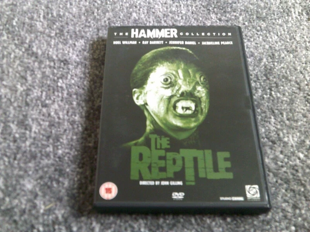 THE REPTILE RARE Original Dvd Hammer Horror Film Region 2 Director John ...
