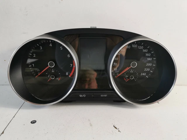 COMBO INSTRUMENT SPEEDOMETER petrol original VW Polo 6C 6R facelift ...
