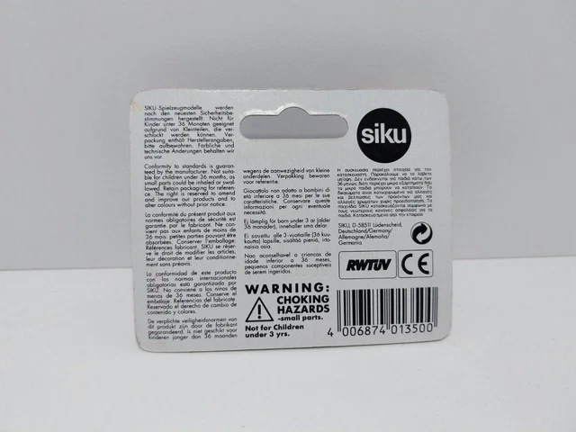 SIKU 1350 POLIZEI Mannschaftswagen VW Bus T4 Super Serie Modellauto OVP Neu EUR 9,95 - PicClick DE