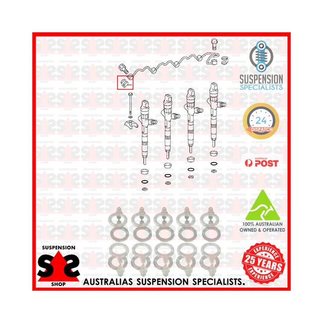 SEAL RING, INJECTOR Suit TOYOTA Hilux Vi Pickup (_N1_) 2.0 (RZN147, RZN152) EUR 39,43 - PicClick FR