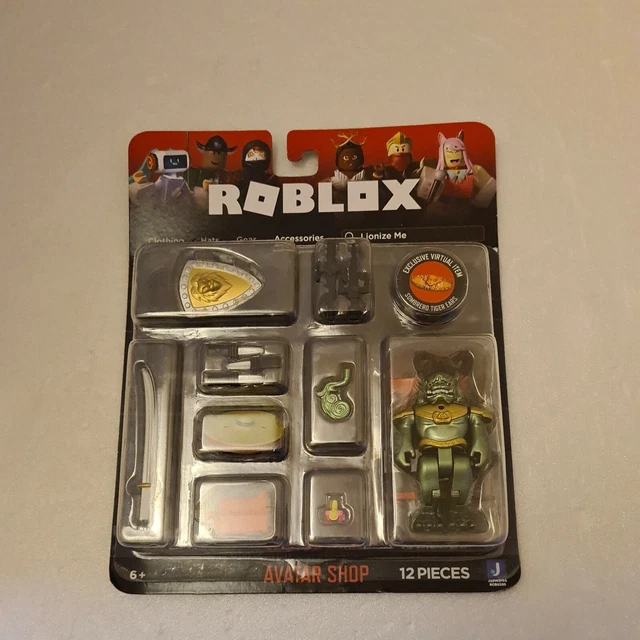 ROBLOX ACCESSORIES AVATAR Shop Lionize Me Figure Set Exclusive Virtual ...