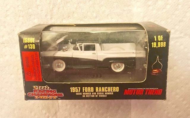FORD RANCHERO RACING Champions 1957 RARE moteur tendance comme neuf ...