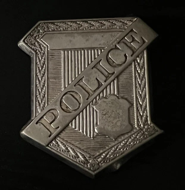 ANTIQUE/OBSOLETE POLICE “STOCK” Radiator Police Badge ca 1900’s £167.99 ...