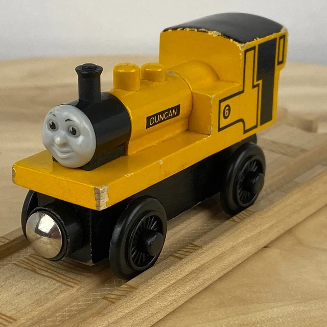 THOMAS THE TANK Engine - Learning Curve (2003) Wooden Engine - No 6 ...