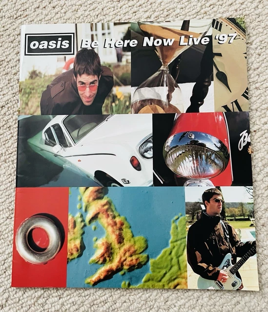 OASIS BE HERE Now Live 97 Tour Program - Good Condition £21.50 ...
