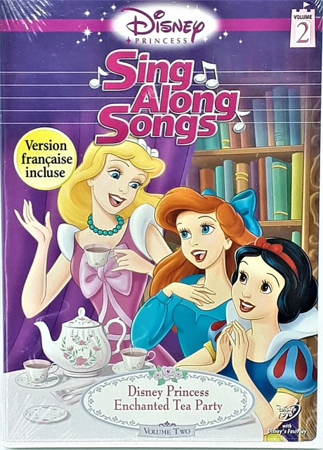 DISNEY PRINCESS SING Along Songs, Vol. 2 - Enchanted Tea Party - - DVD ...