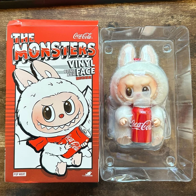 POPMART THE MONSTERS Labubu Coca-Cola Plush Keychain - Happy Factor £34 ...