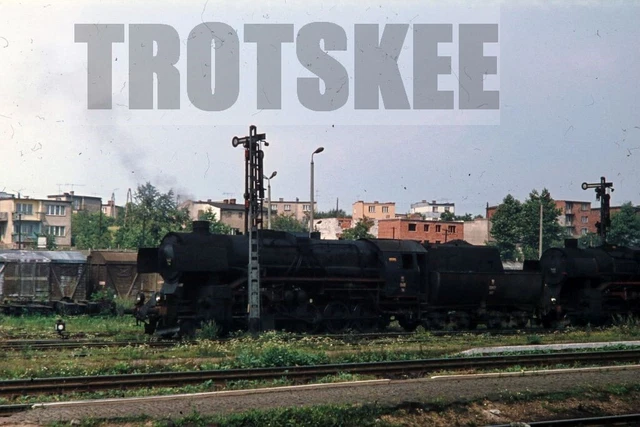 35MM SLIDE PKP Poland Railways Steam Loco Ty43 74 Naklo 1977 Original Polish £4.97 - PicClick UK