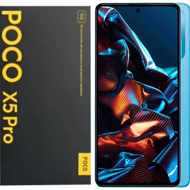 XIAOMI POCO X5 Pro 5G Blue 128GB + 6GB Dual-Sim Factory Unlocked OEM ...