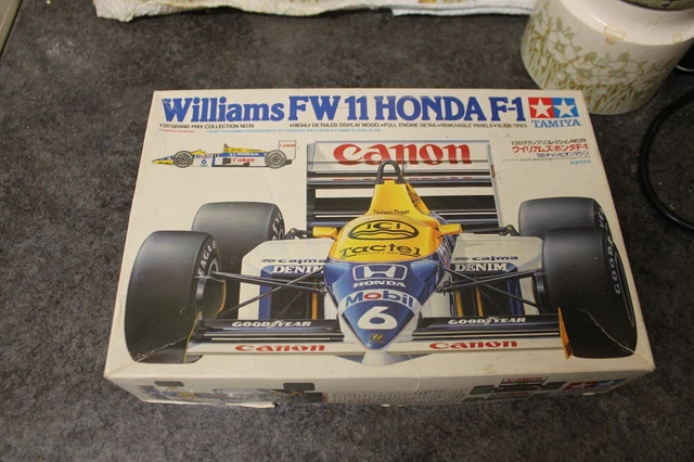 1/20 SCALE TAMIYA Williams FW11 Honda F1 £11.12 - PicClick UK