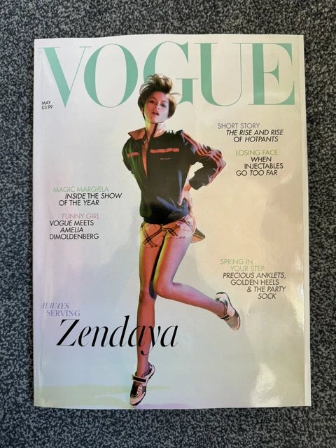 VOGUE MAGAZINE MAY 2024 UK British Subscriber Issue Zendaya £10.00 ...