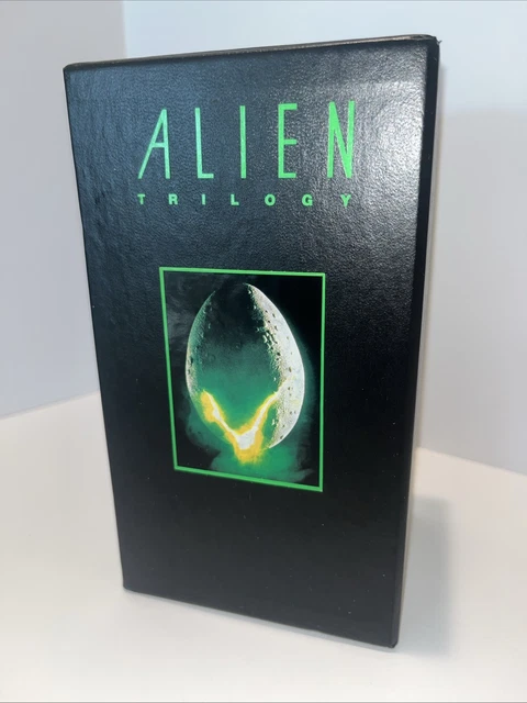 ALIEN TRILOGY VHS Box Set (Alien, Aliens, Alien 3) 1993 Release | Fast ...