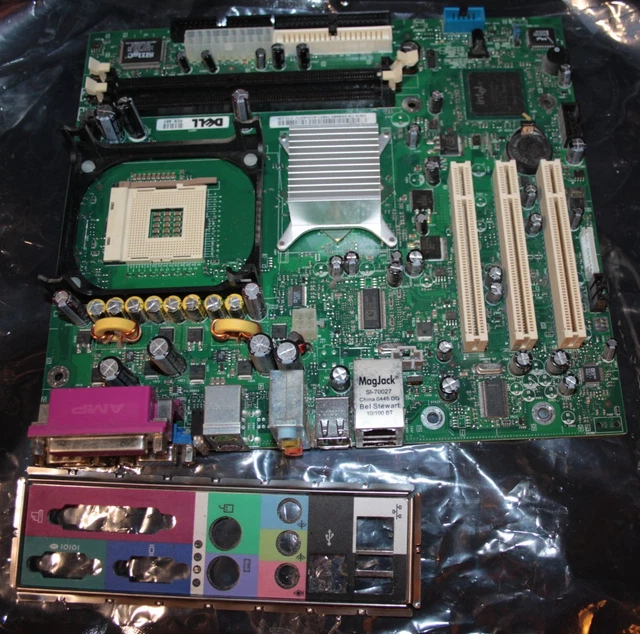 DELL DIMENSION 3000 Socket 478 Motherboard 0K8980 IDE FDD VGA audio ...