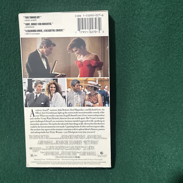 PRETTY WOMAN (VHS, 1990) Like New £8.18 - PicClick UK
