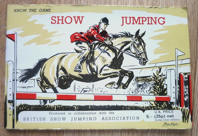 RARE VINTAGE KTG Know The Game 1970 SHOW JUMPING Book £4.35 - PicClick UK