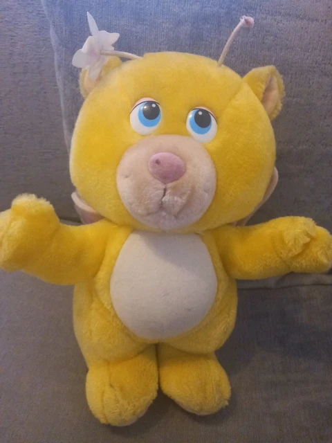 VINTAGE 1984 HASBRO Softies Wuzzles Butterbear Disney Plush Soft Toy ...