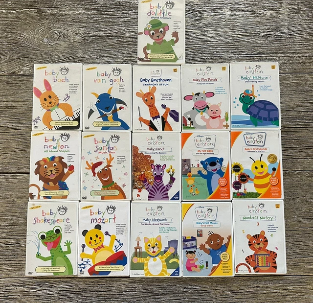 BABY EINSTEIN DVD - 12 Discs. $45.00 - PicClick AU