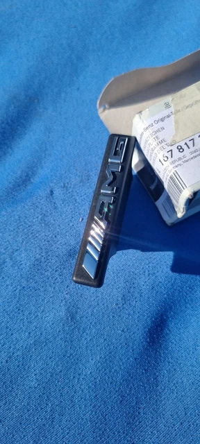 NEU TYPENSCHILD AMG Kühlergrill Mercedes Benz W167 GLE GLS 1678172000 ...