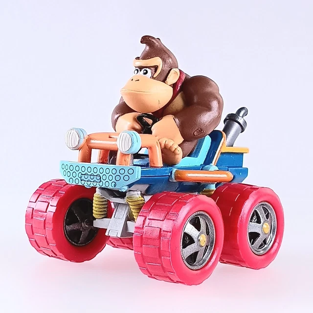 DONKEY KONG MARIO Kart 7 Pull Back Car Figure Japanese Nintendo From ...