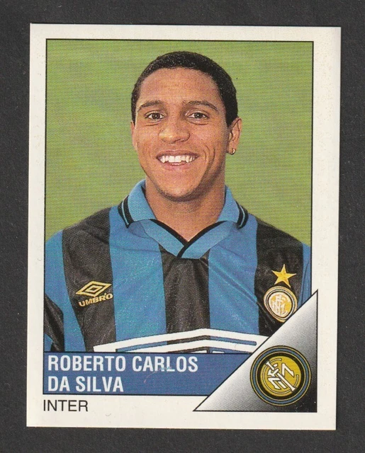 FIGURINA STICKERS CALCIATORI Panini 1995-96 N.103 Inter Roberto Carlos ...