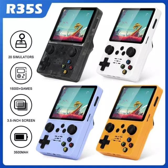 R35s Open Source Ordinateur Portable Poche Mini Arcade Rétro Console