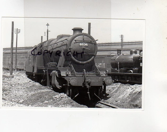 RAIL PHOTO LMS 280 8F 8536 Stratford shed London LNER GER £2.69 ...