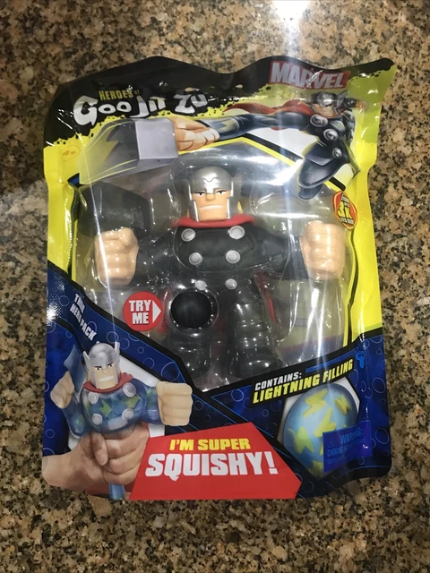 MARVEL HEROES GOO Jit Zu Spider-Man Villain Venom Squishy Action Figure ...