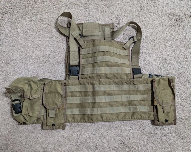OLDGEN EAGLE INDUSTRIES DET-1 Prototype RACK Chest Rig W/ Pouches ...