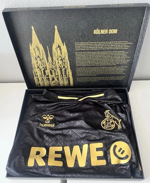 1. FC KÖLN Ausweichtrikot 2025/2026 schwarz 777. Jahre Kölner Dom Gr ...
