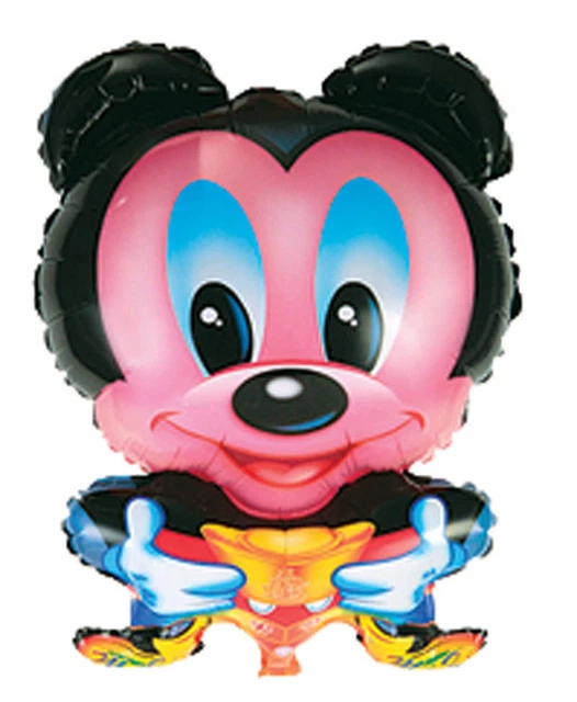 BALLON FEUILLE MICKEY Mouse Disney Helium Ballon à Gonfler Anniversaire ...