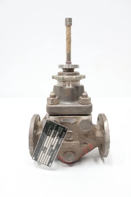 FISHER TYPE EZ Stainless Flanged Globe Valve 1in 150 £782.86 - PicClick UK
