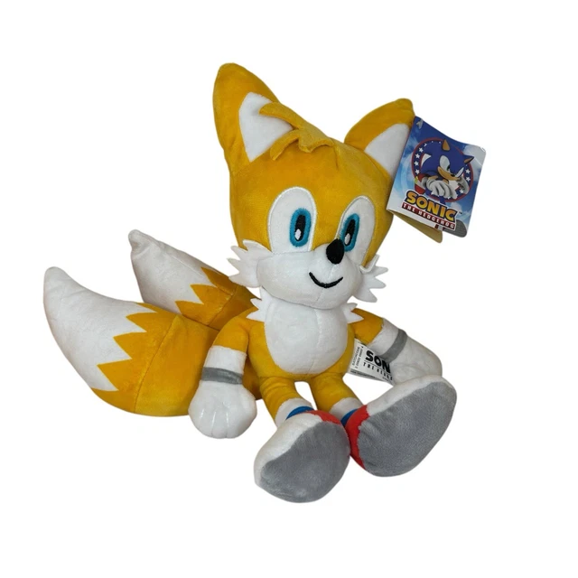 SEGA PRIZE INTERNATIONAL Sonic the Hedgehog Tails 14”/ 36cm Plush Soft ...
