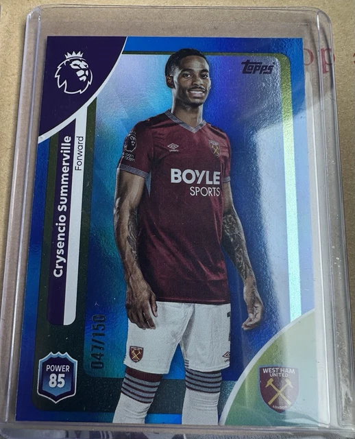 MATCH ATTAX 2025/26 West Ham Bundle, Bowen Auto /150, Summerville /150 £25.00 - PicClick UK