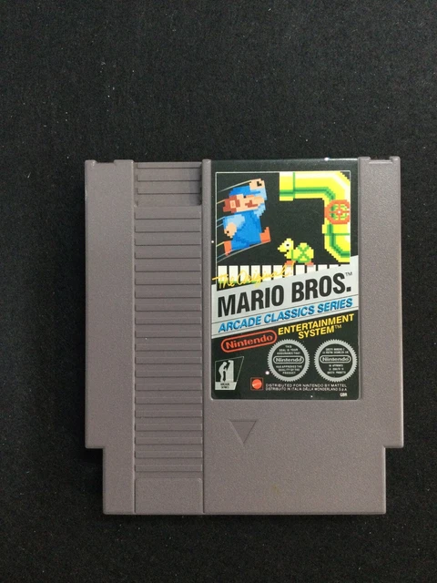NINTENDO NES MARIO Bros Arcade Classics Series Pal Eng Conditions Photo ... NINTENDO NES MARIO Bros Arcade Classics Series Pal Eng Conditions Photo ...