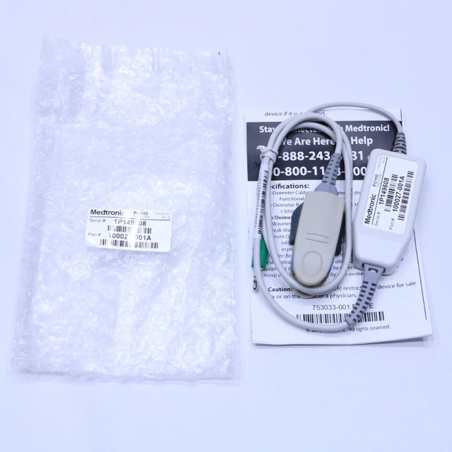 * NEW MEDTRONIC Po100 Pulse Oximeter P/N 100027-001A $16.00 - PicClick