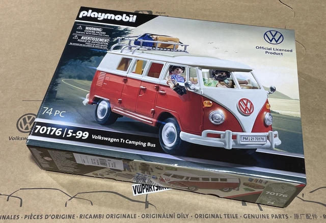 VOLKSWAGEN SPLITTY CAMPER Van Playmobil VW Toy Childs Kids Dads ...