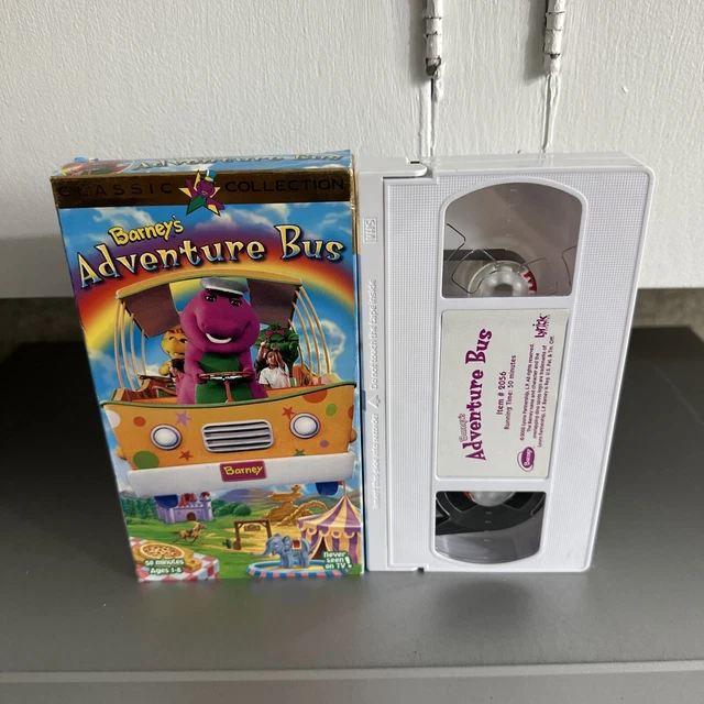BARNEY - BARNEYS Adventure Bus (VHS, 1997) $6.68 - PicClick CA