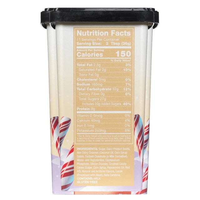 STEPHEN'S HOT COCOA CANDYCANE WHITE CHOCOLATE Real Peppermint 14Oz 2 ...