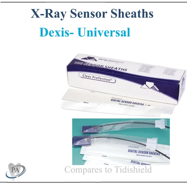 DENTAL DIGITAL X-RAY Sensor Sheaths Sensor Covers for Dexis Universal ...